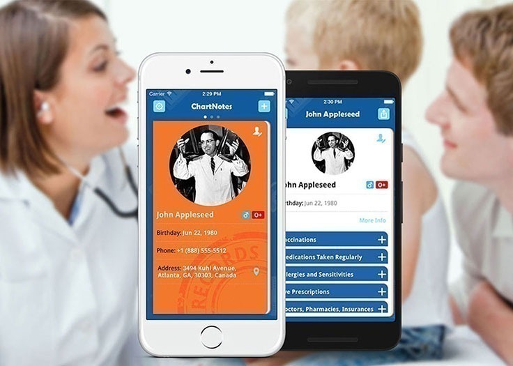 Seamlessly sharing medical records with individual's healthcare providers